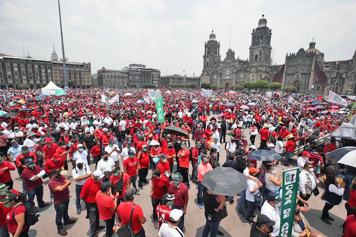Mexico May Day End Exploitation Defeat Capitalist Ideology